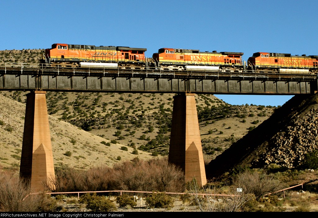 BNSF 7645, 4789, and 5023